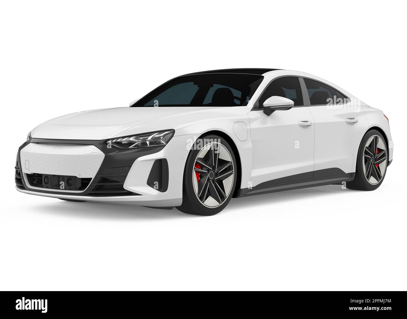 Sedan Car Isolated Stock Photo - Alamy