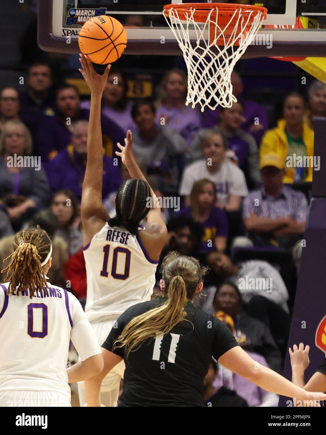 Baton Rouge, USA. 17th Mar, 2023. LSU Tigers forward Angel Reese (10 ...
