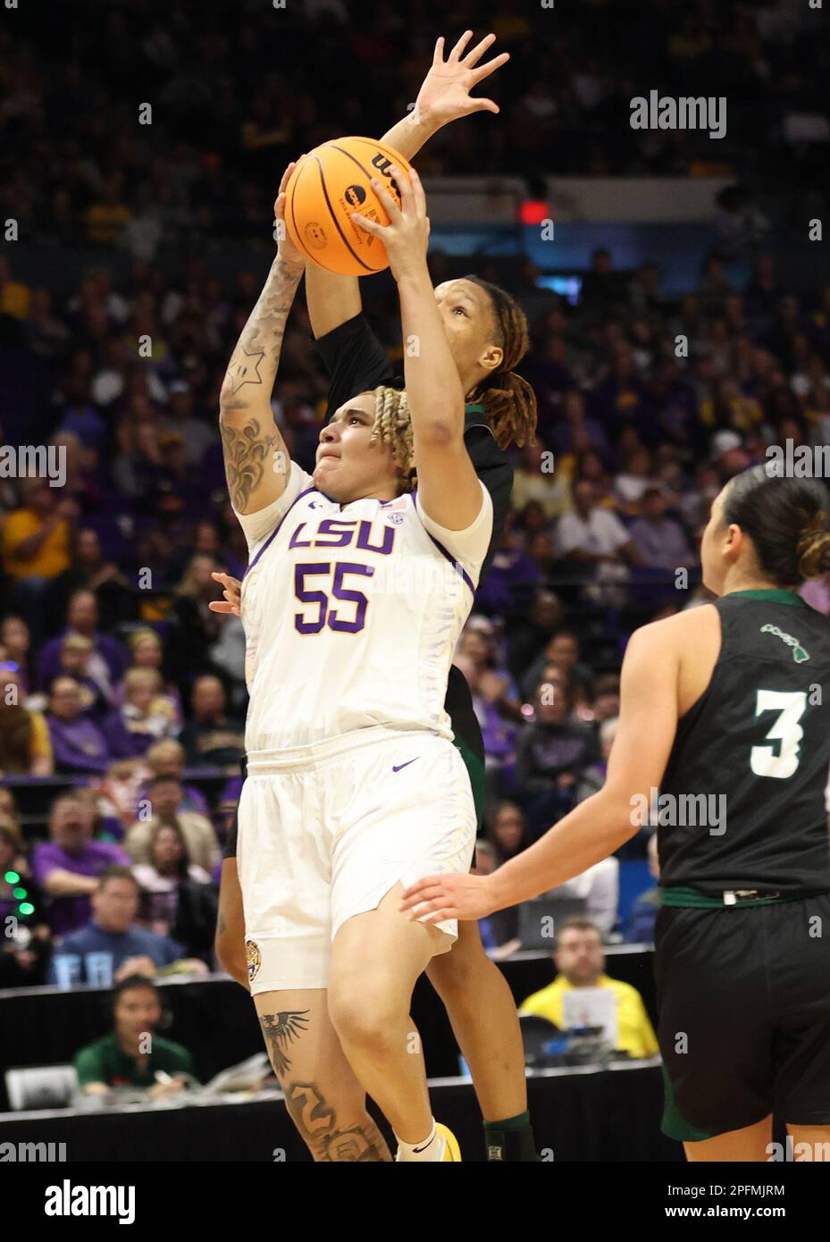 Baton Rouge, USA. 17th Mar, 2023. LSU Tigers guard Kateri Poole (55 ...