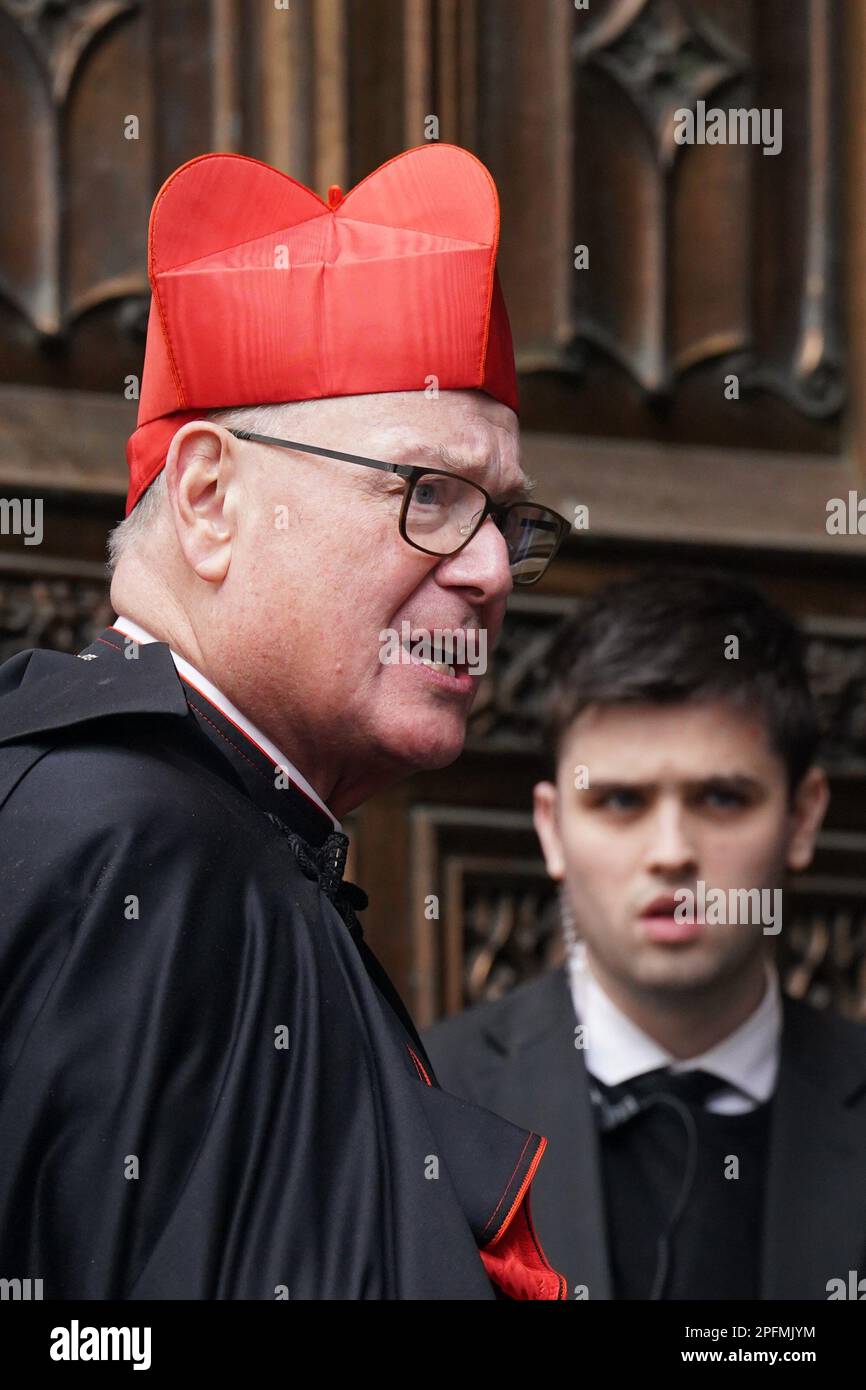 New York, NY, USA. 17th Mar, 2023. Timothy Michael Dolan at a public ...