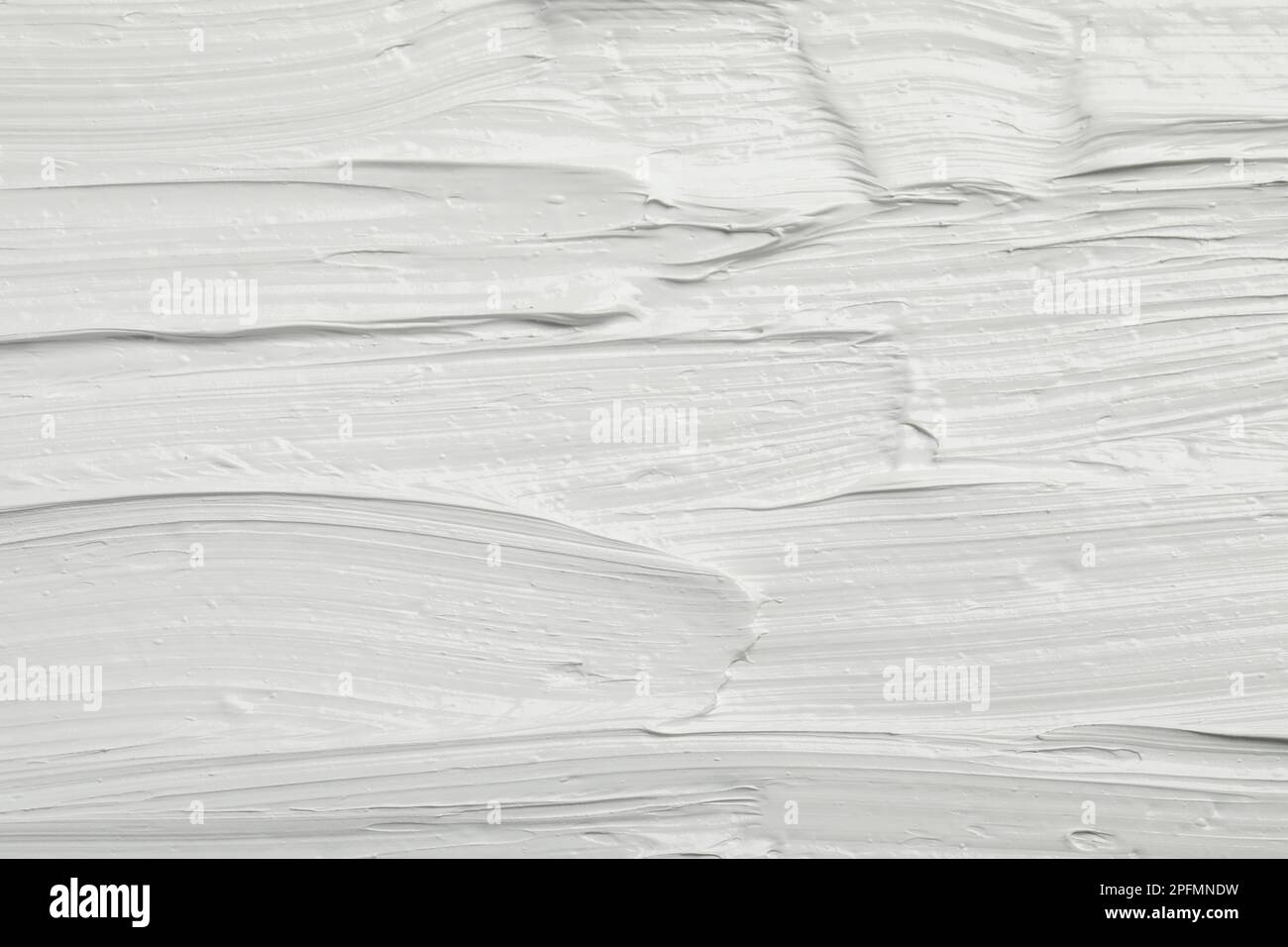 Texture of white oil paint as background, closeup Stock Photo - Alamy