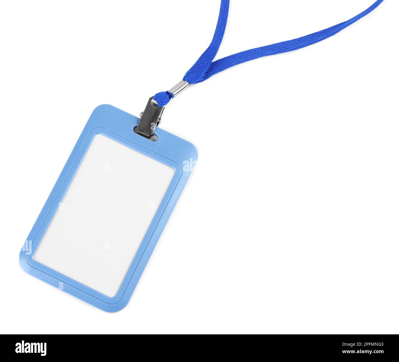 Blank badge on white background. Mockup for design Stock Photo - Alamy