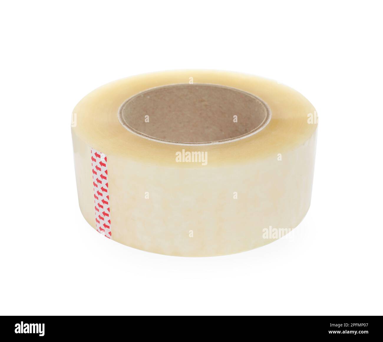 Roll of adhesive tape isolated on white Stock Photo - Alamy