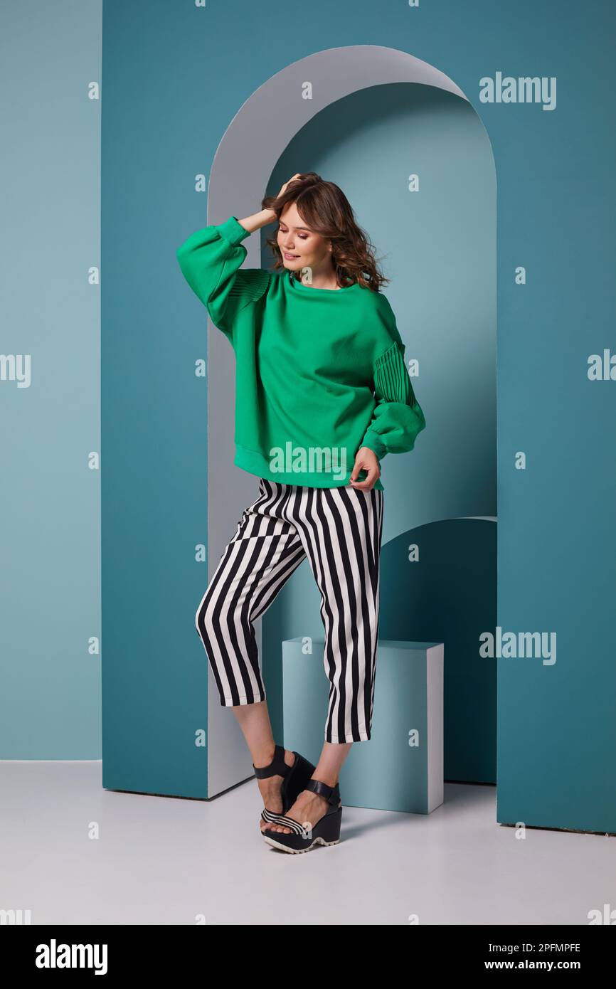 Young asian female model in fashion outfit Stock Photo - Alamy