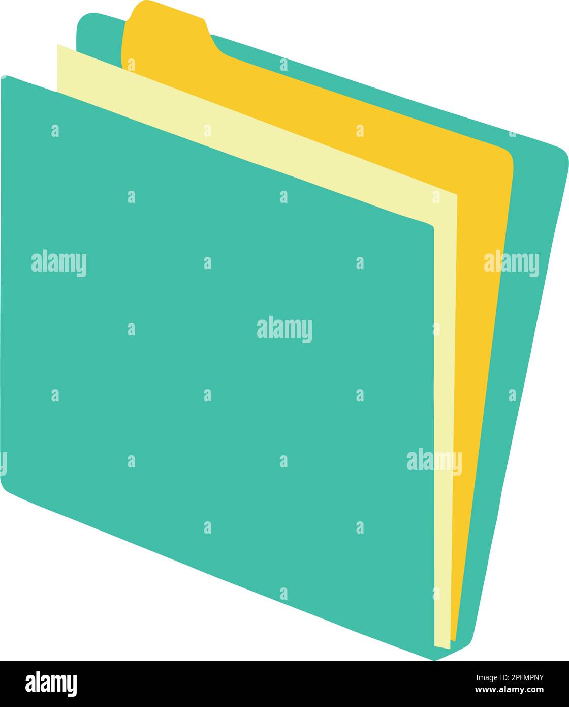 green folder file documents Stock Vector Image & Art - Alamy