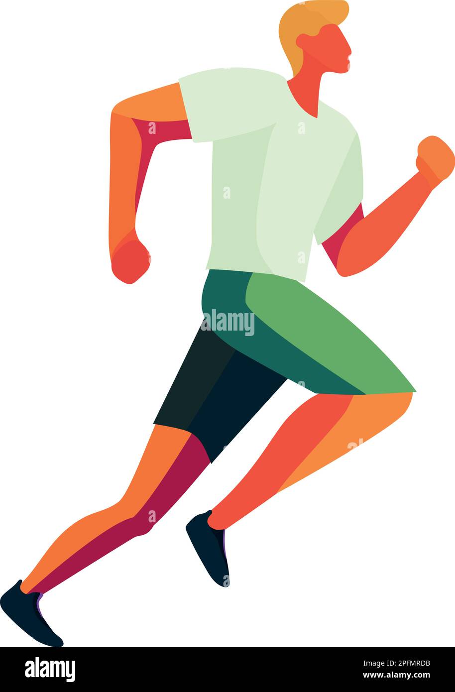 Blond fitness Stock Vector Images - Alamy