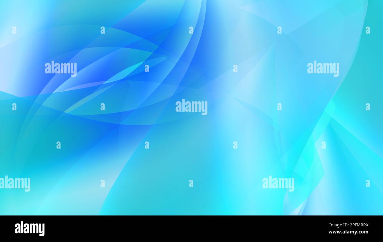 Blue wavy color gradient abstract hi-res stock photography and images ...