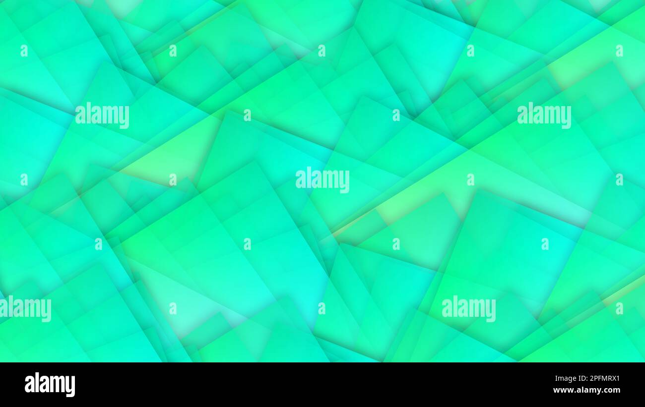 pile of transparent light gradient green abstract background Stock ...