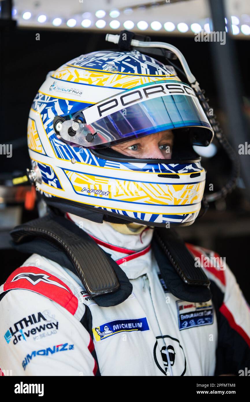 PILET Patrick (fra), Pfaff Motorsports, Porsche 911 GT3 R, portrait during the Mobil 1 Twelve ...