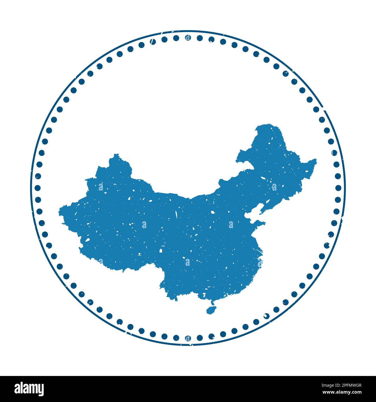 Retro china map hi-res stock photography and images - Alamy