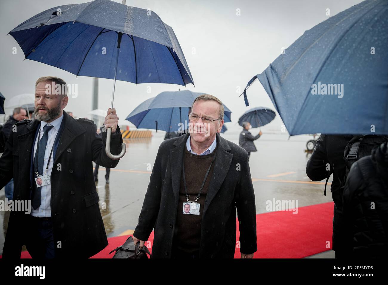 Tokio, Japan. 18th Mar, 2023. Boris Pistorius (SPD, M), Federal ...