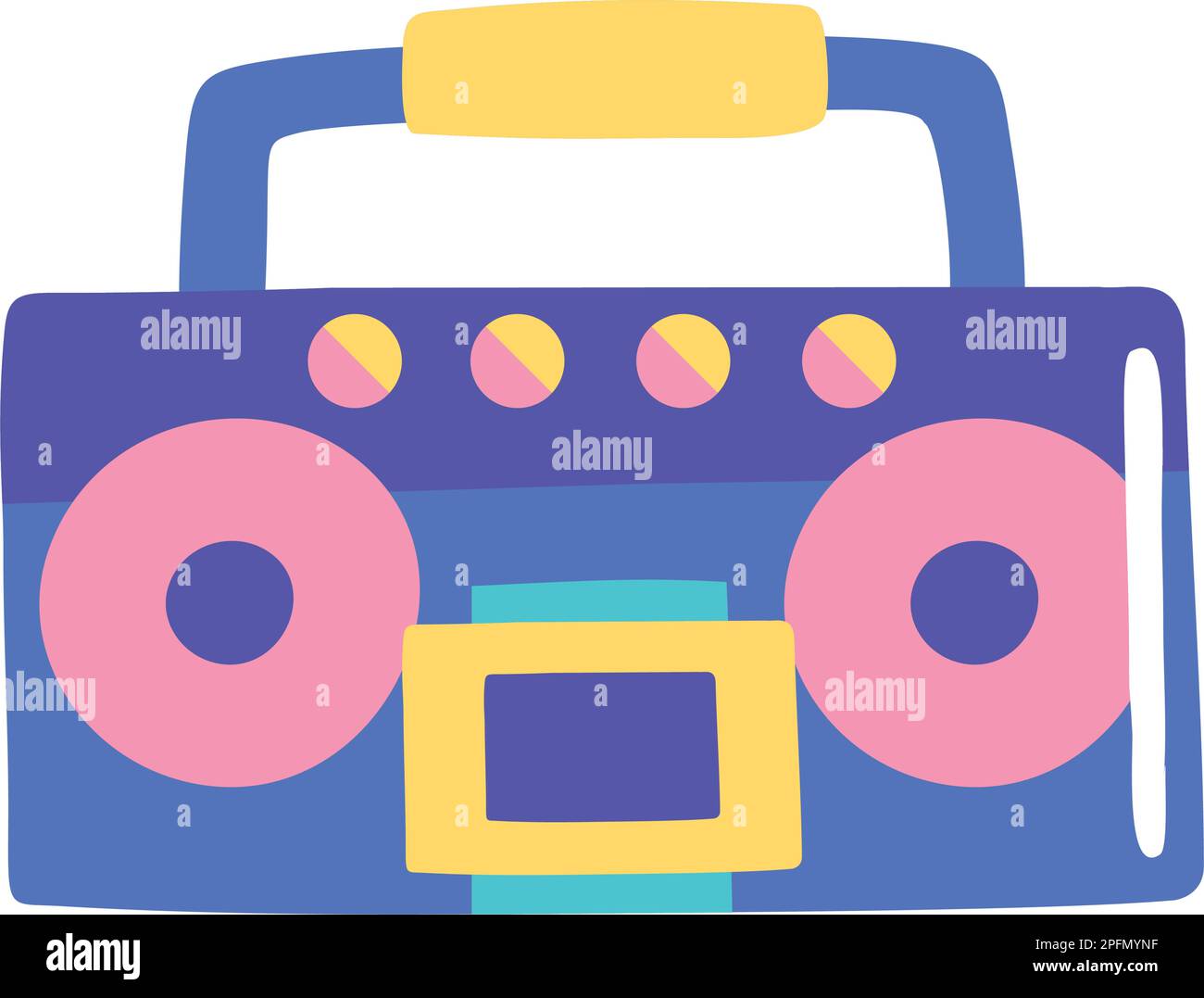 Boombox radio clipart hi-res stock photography and images - Alamy