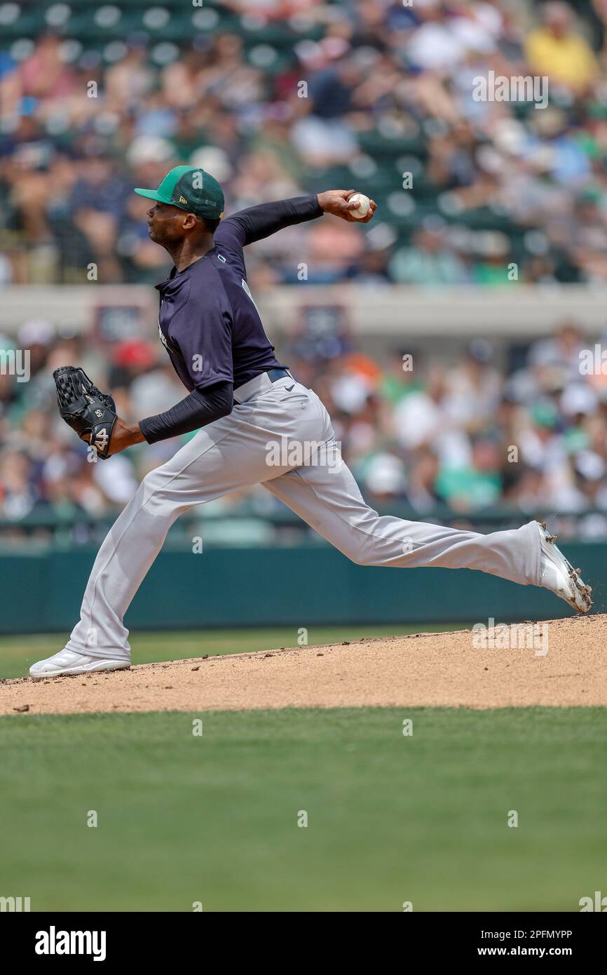 MARCH 16, 2023, Lakeland FL USA; New York Yankees starting pitcher ...