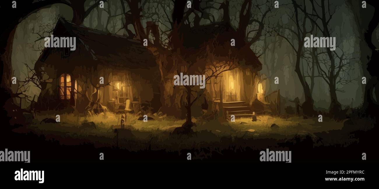 Swamp homes Stock Vector Images - Alamy