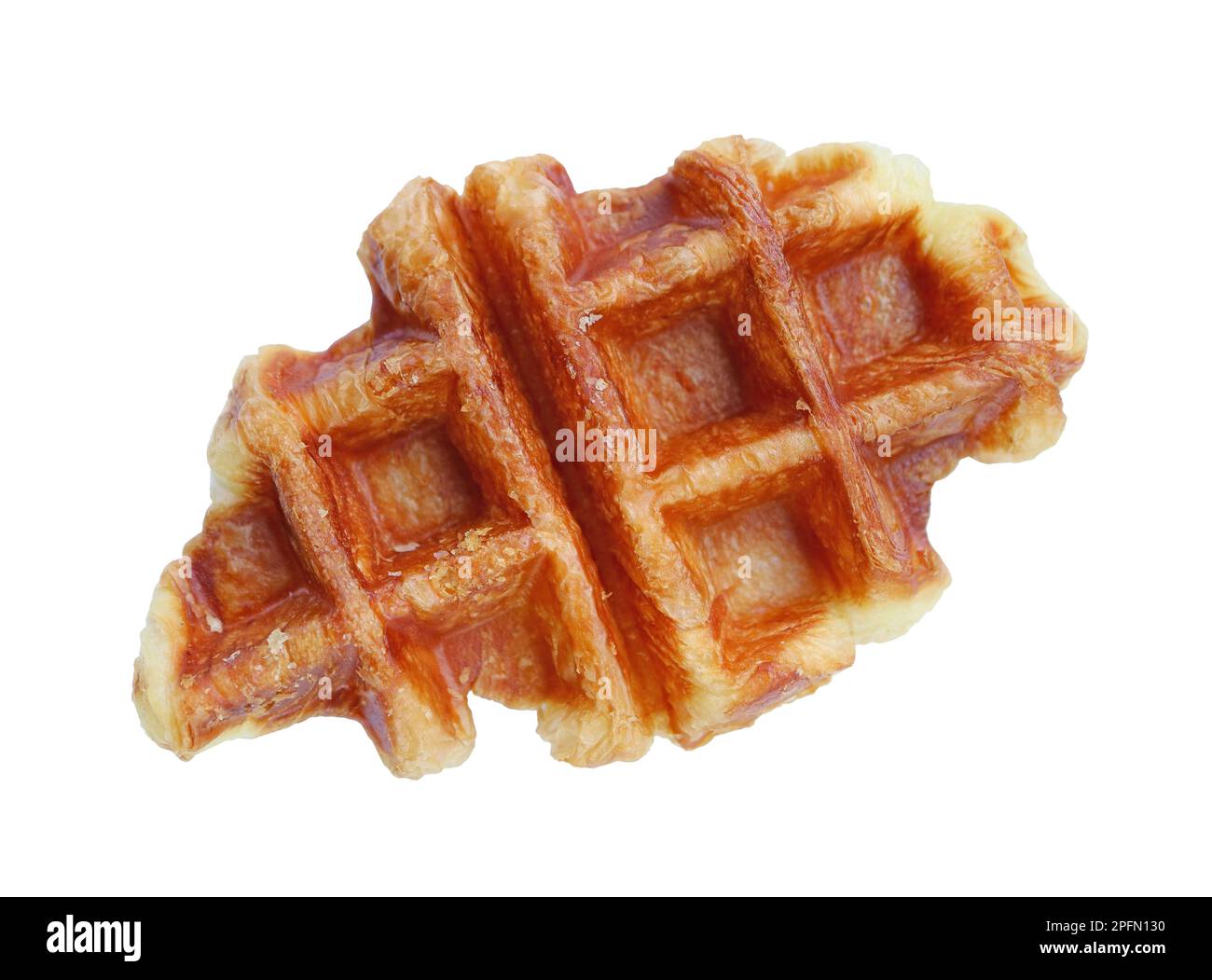 Croffle, a Popular Puff Pastry Made by Baking Croissant Dough with ...