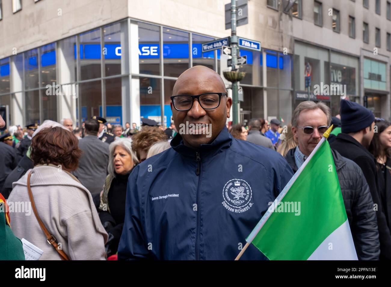 New York, United States. 17th Mar, 2023. Queens Borough President ...
