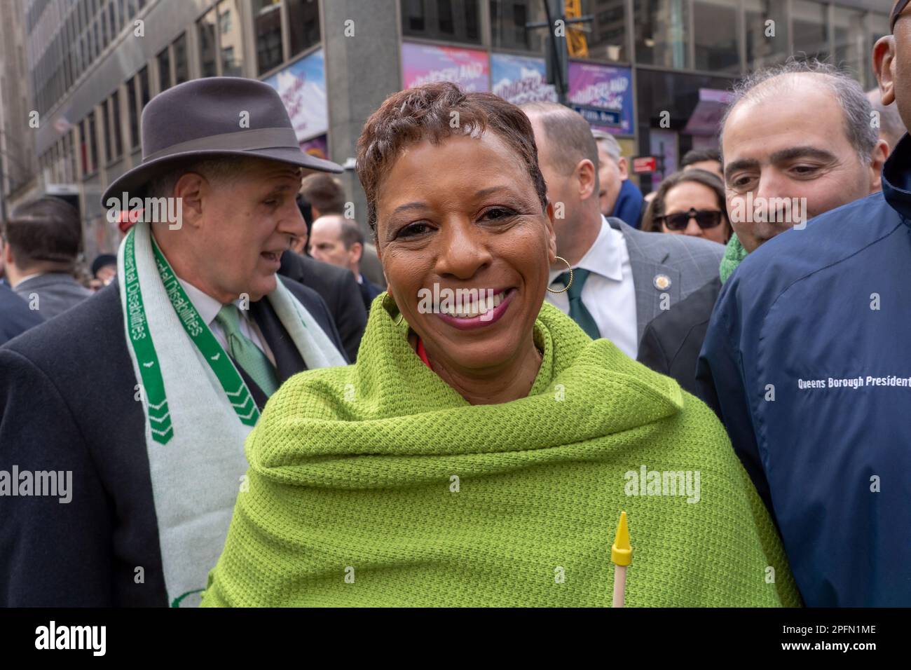 New York, United States. 17th Mar, 2023. New York City Council Speaker ...