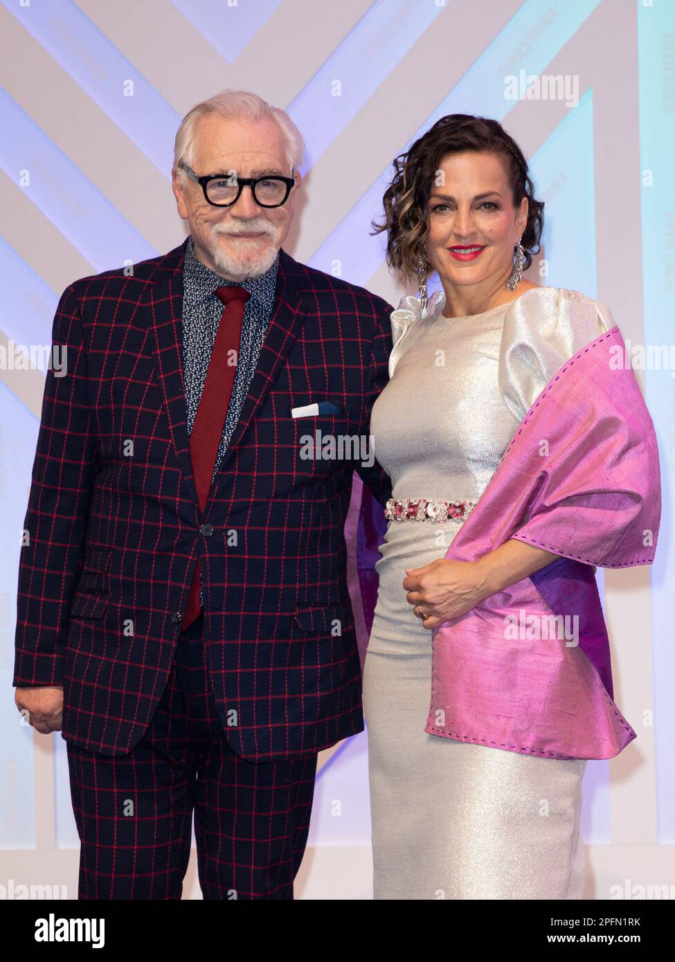 Brian Cox and wife Nicole Ansari-Cox attend the opening ceremony during ...