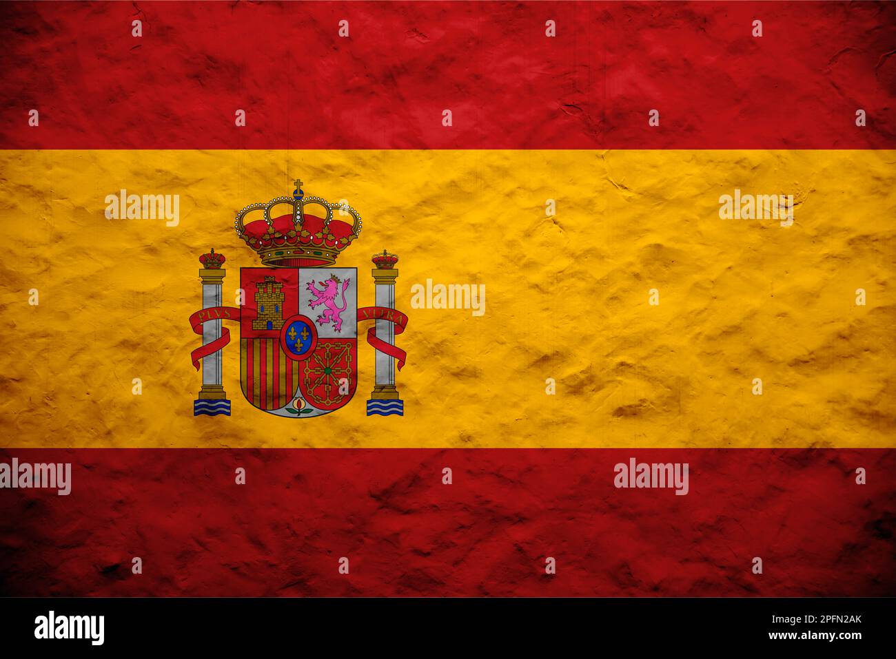 The national flag of Spain. 2023 Spanish general election Stock Photo ...