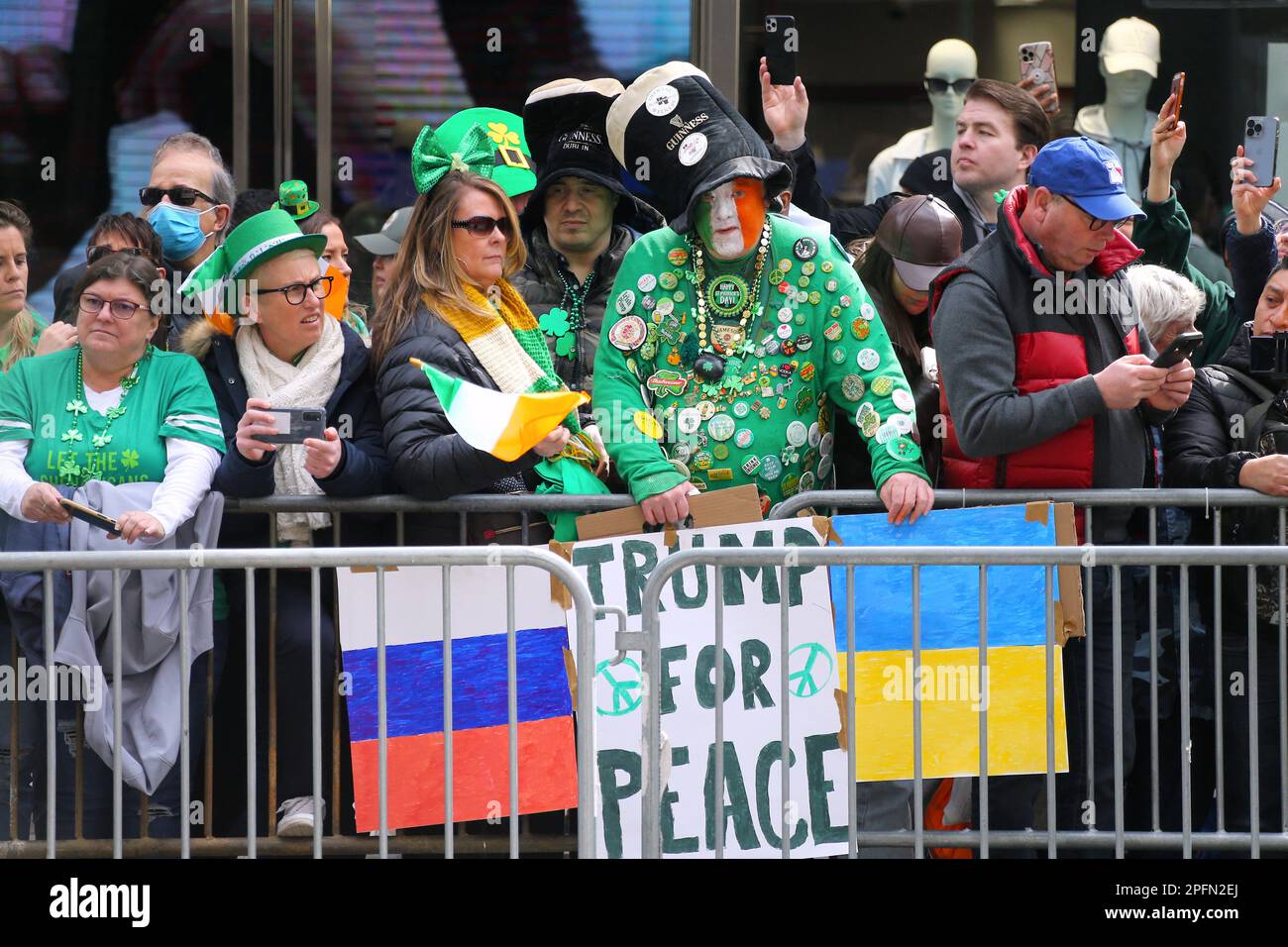 New York City, United States. 17th Mar, 2023. Celebrations of the Saint ...
