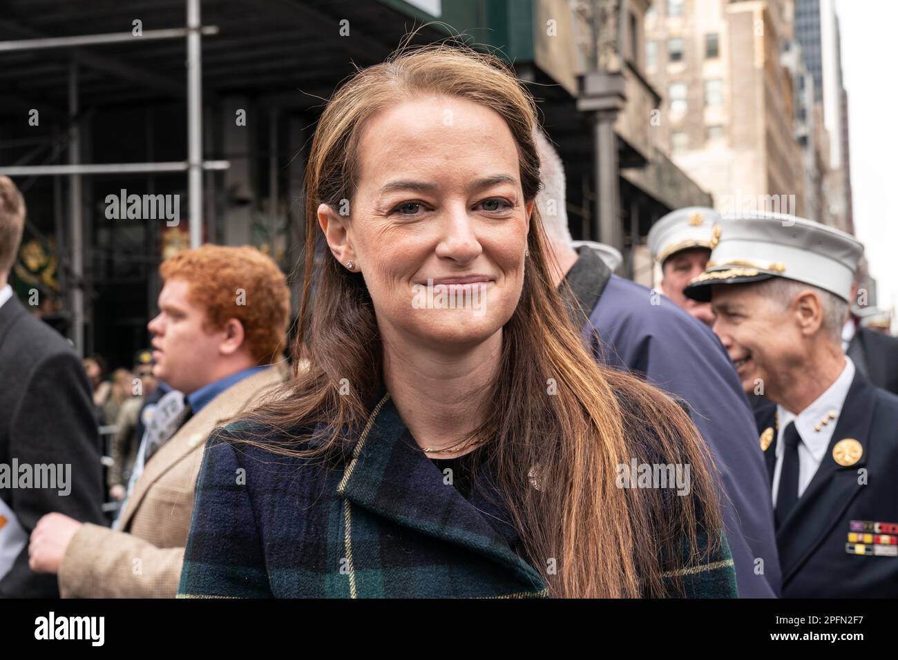 Fdny Commissioner Laura Kavanagh Attends Annual St Patricks Day