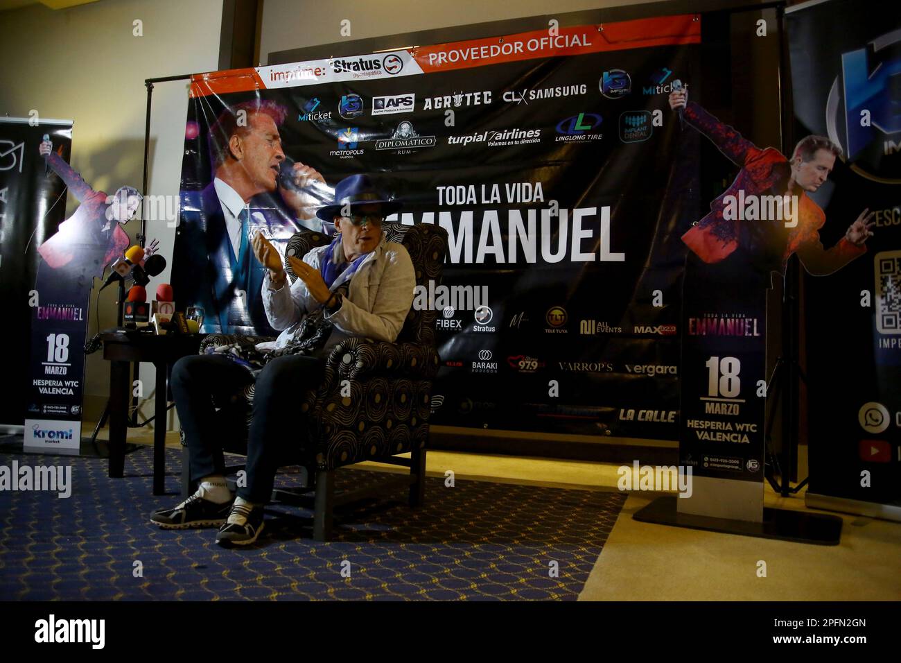 March 17, 2023, Valencia, Carabobo, Venezuela: March 17, 2023. The ...