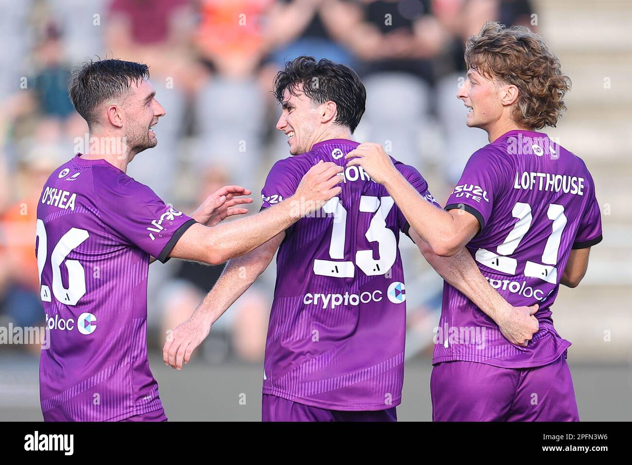 Jay O’Shea of the Roar, Henry Hore of the Roar and Jez Lofthouse of the ...
