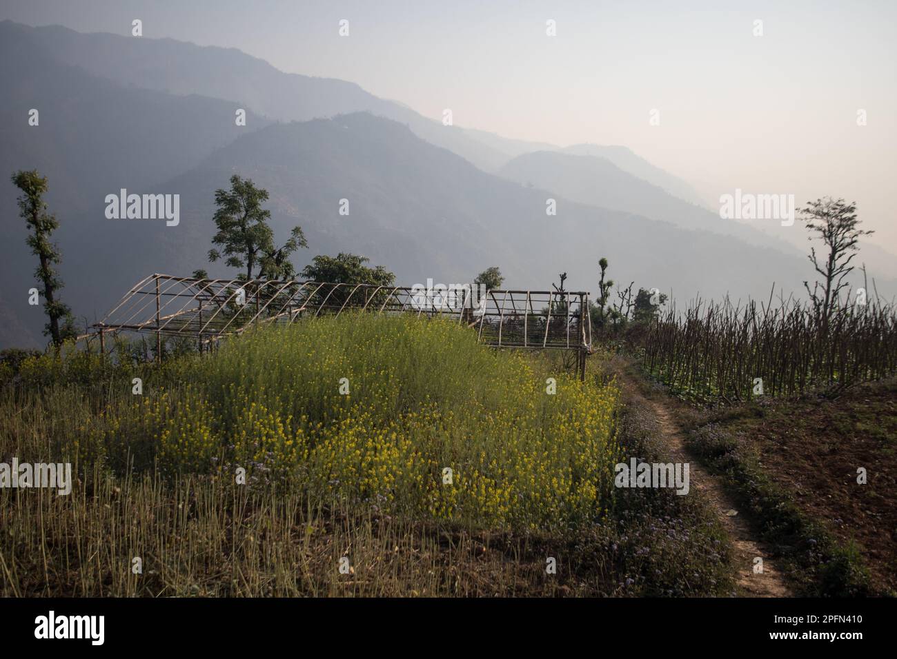 Chepang Hills Trek in Nepal Stock Photo - Alamy