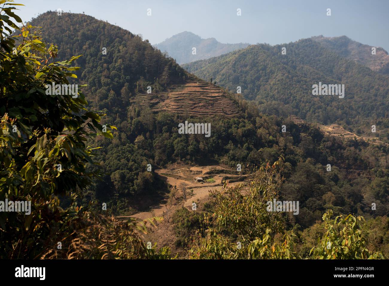 Chepang Hills Trek in Nepal Stock Photo - Alamy