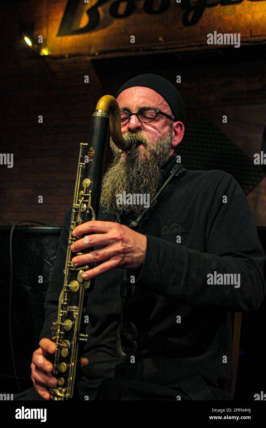 Baritone guitar hi-res stock photography and images - Alamy