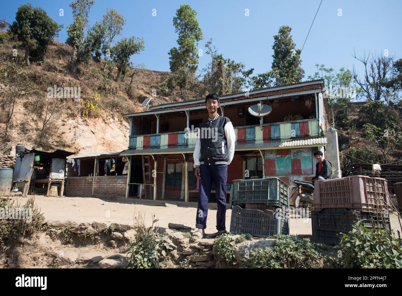 Chepang Hills Trek in Nepal Stock Photo - Alamy