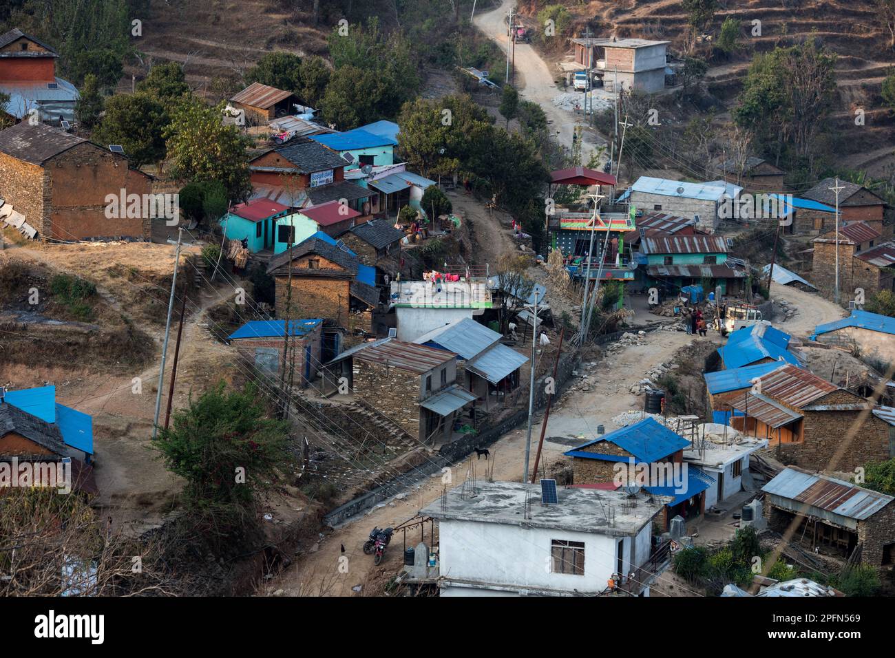 Chepang Hills Trek in Nepal Stock Photo - Alamy