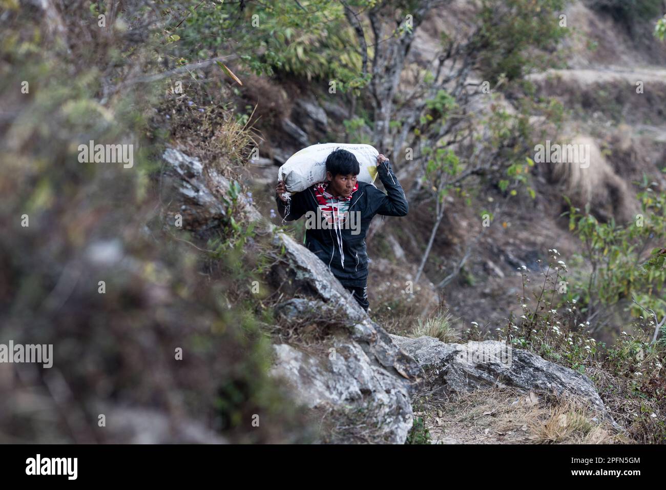 Chepang Hills Trek in Nepal Stock Photo - Alamy