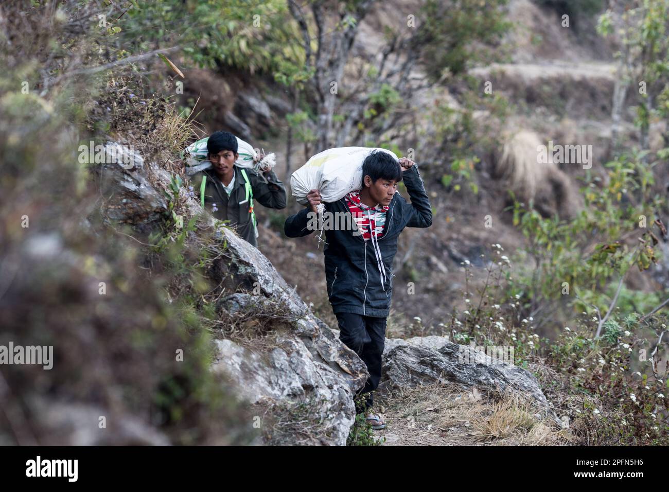 Chepang Hills Trek in Nepal Stock Photo - Alamy