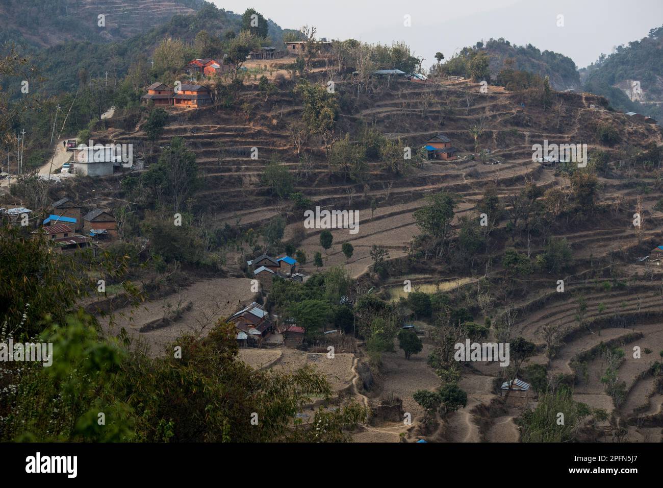 Chepang Hills Trek in Nepal Stock Photo - Alamy