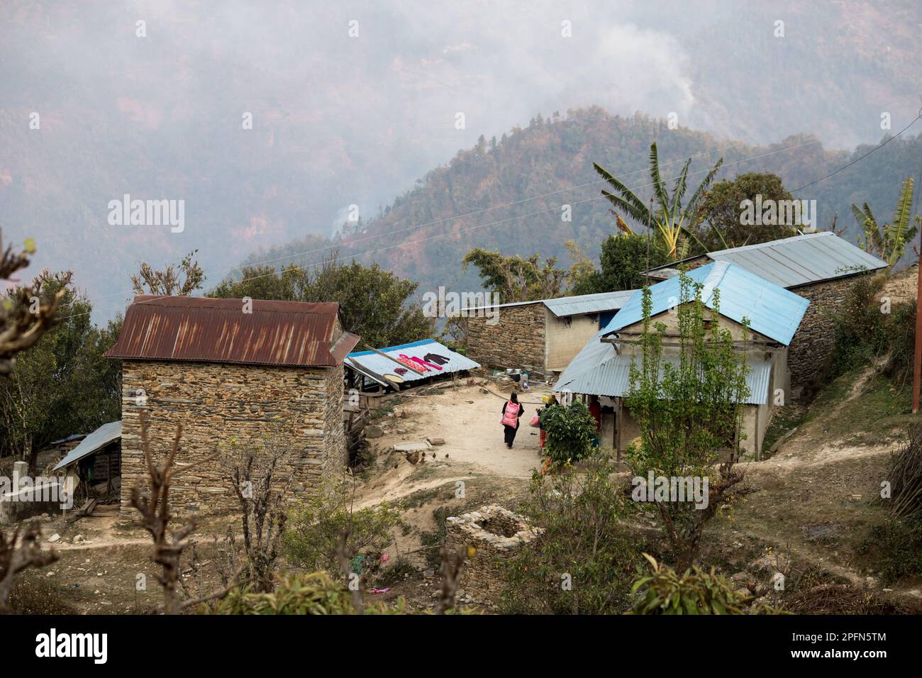 Chepang Hills Trek in Nepal Stock Photo - Alamy