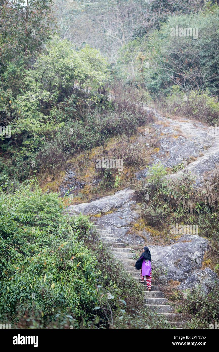 Chepang Hills Trek in Nepal Stock Photo - Alamy