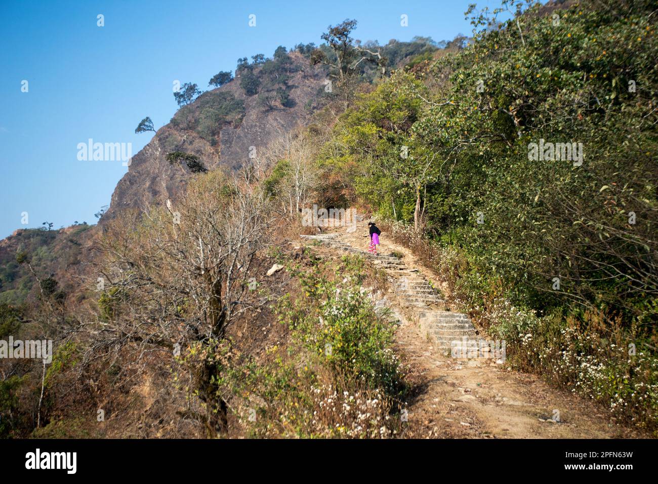 Chepang Hills Trek in Nepal Stock Photo - Alamy
