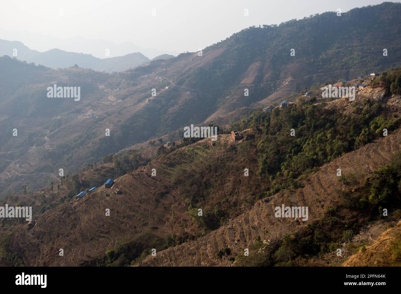 Chepang Hills Trek in Nepal Stock Photo - Alamy