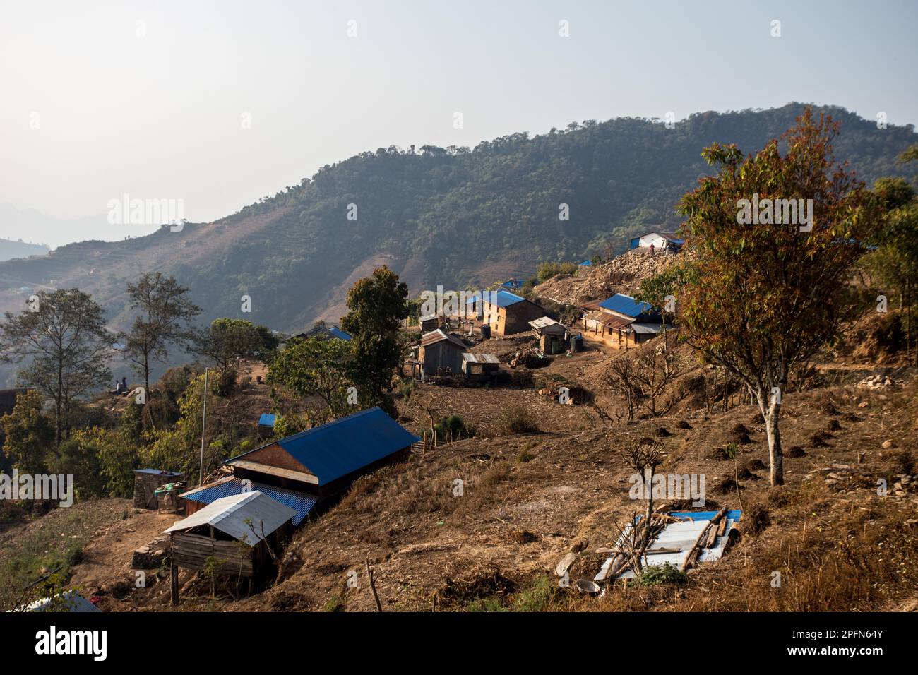 Chepang Hills Trek in Nepal Stock Photo - Alamy