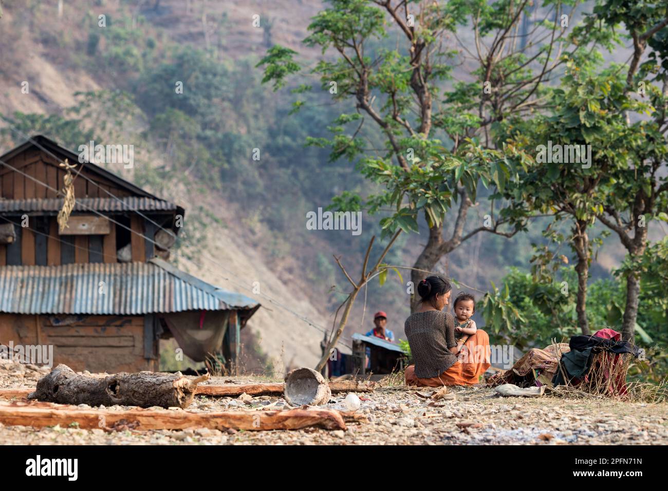 Chepang Hills Trek in Nepal Stock Photo - Alamy
