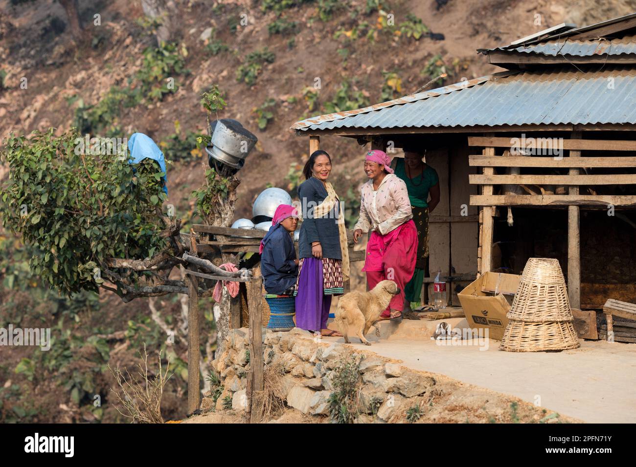 Chepang Hills Trek in Nepal Stock Photo - Alamy