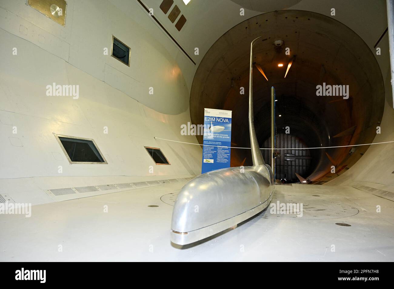 Modane Avrieux, France. 17th Mar, 2023. Illustration and view of a ...