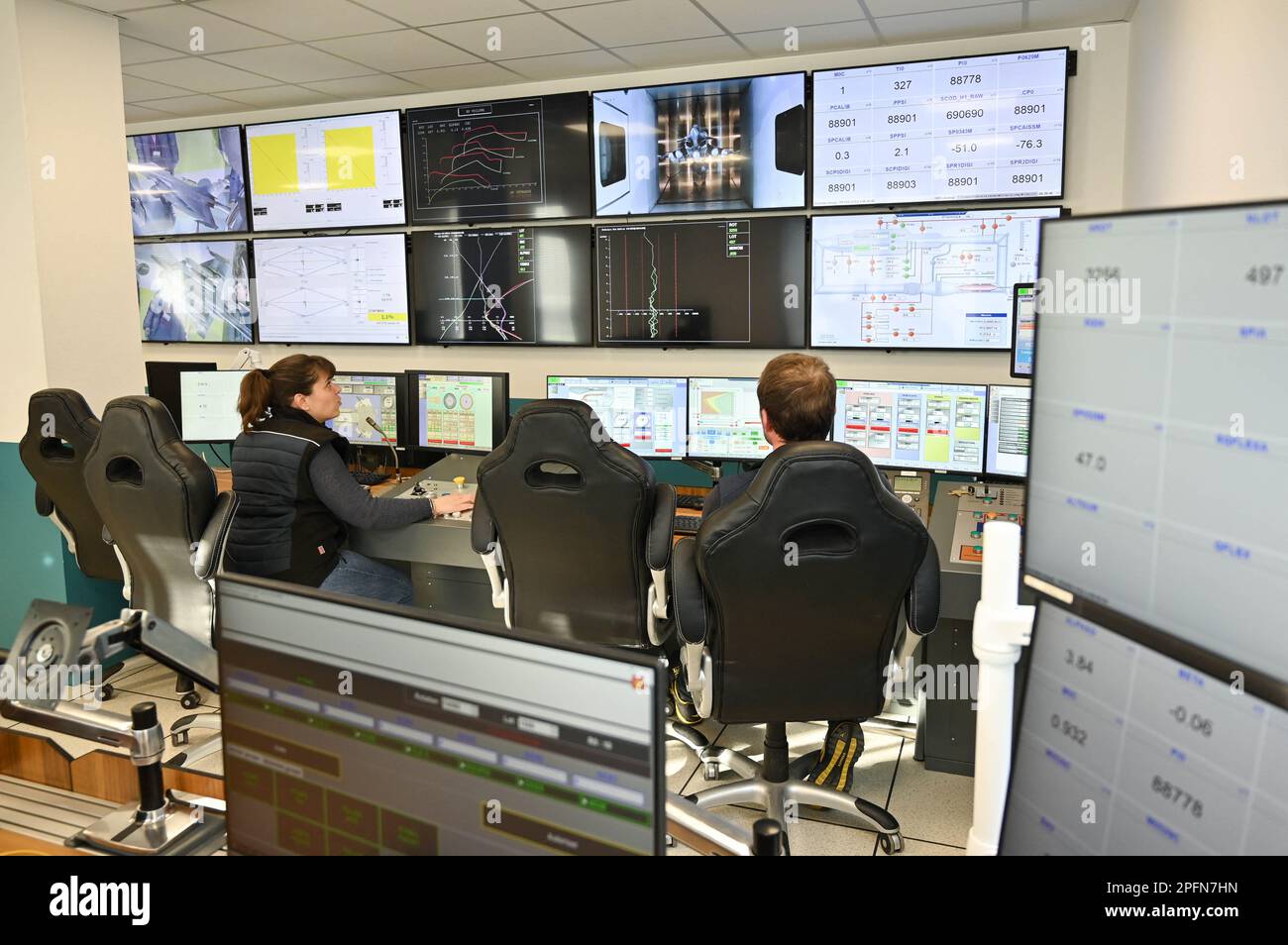 Modane Avrieux, France. 17th Mar, 2023. Illustration and view of ...