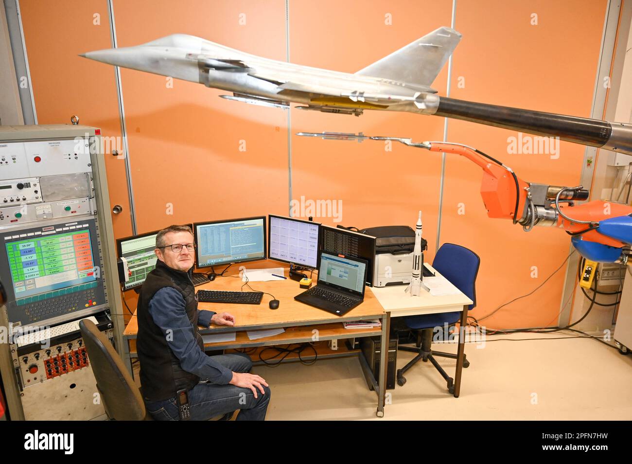 Modane Avrieux, France. 17th Mar, 2023. Illustration and view of an ...