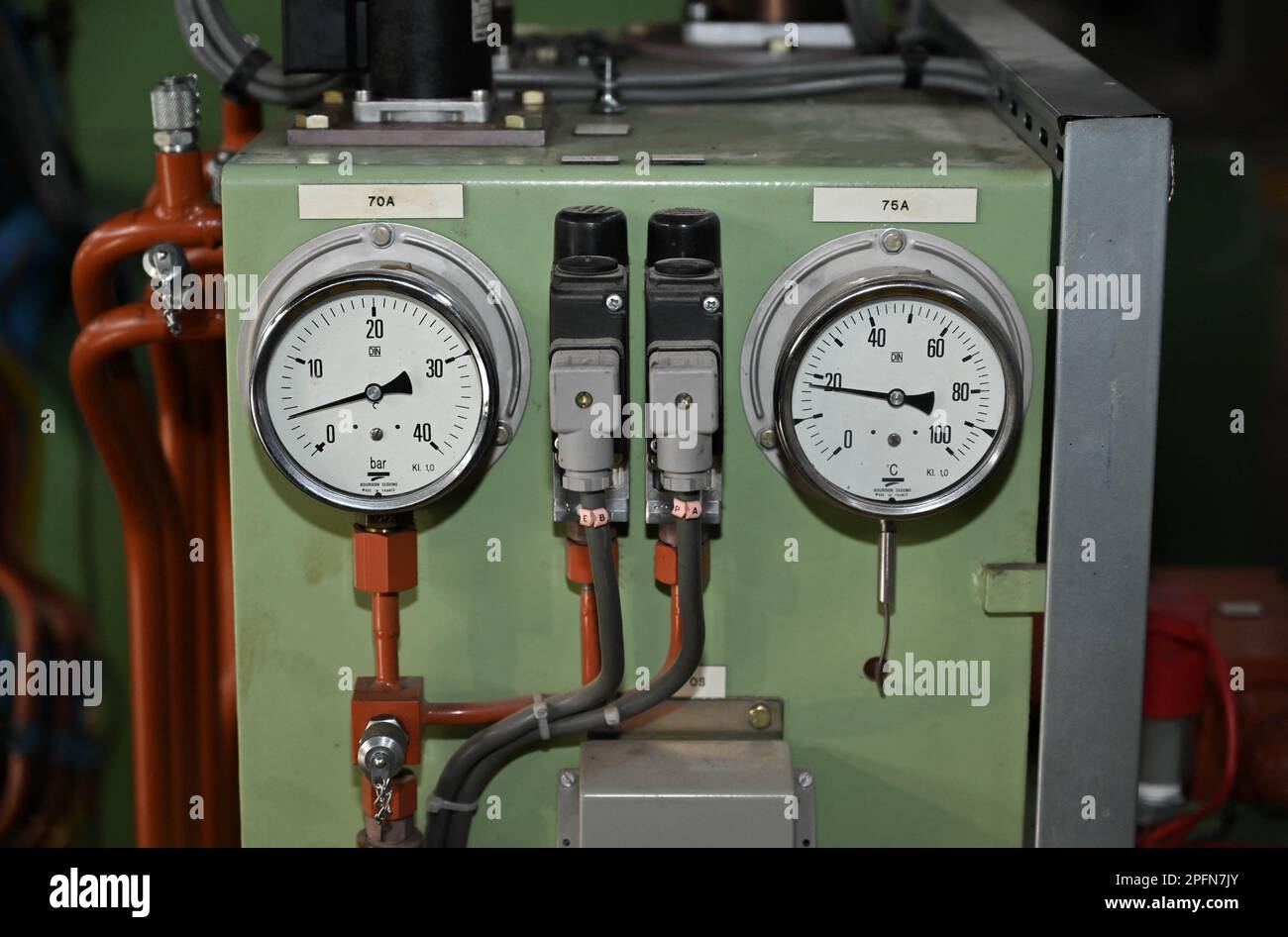 Modane Avrieux, France. 17th Mar, 2023. Illustration and view of the ...