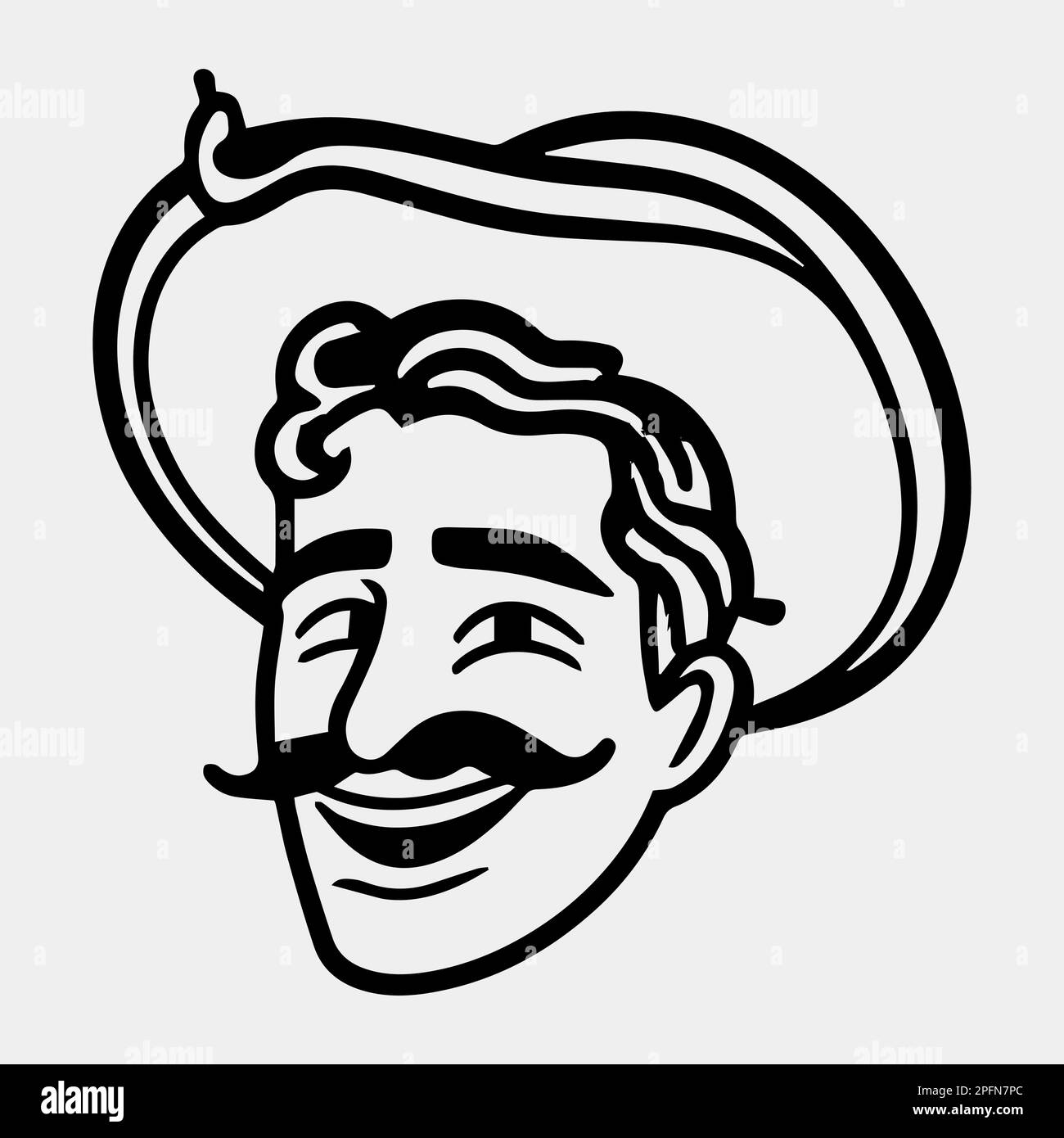 Funny male chef cook Black and White Stock Photos & Images - Alamy