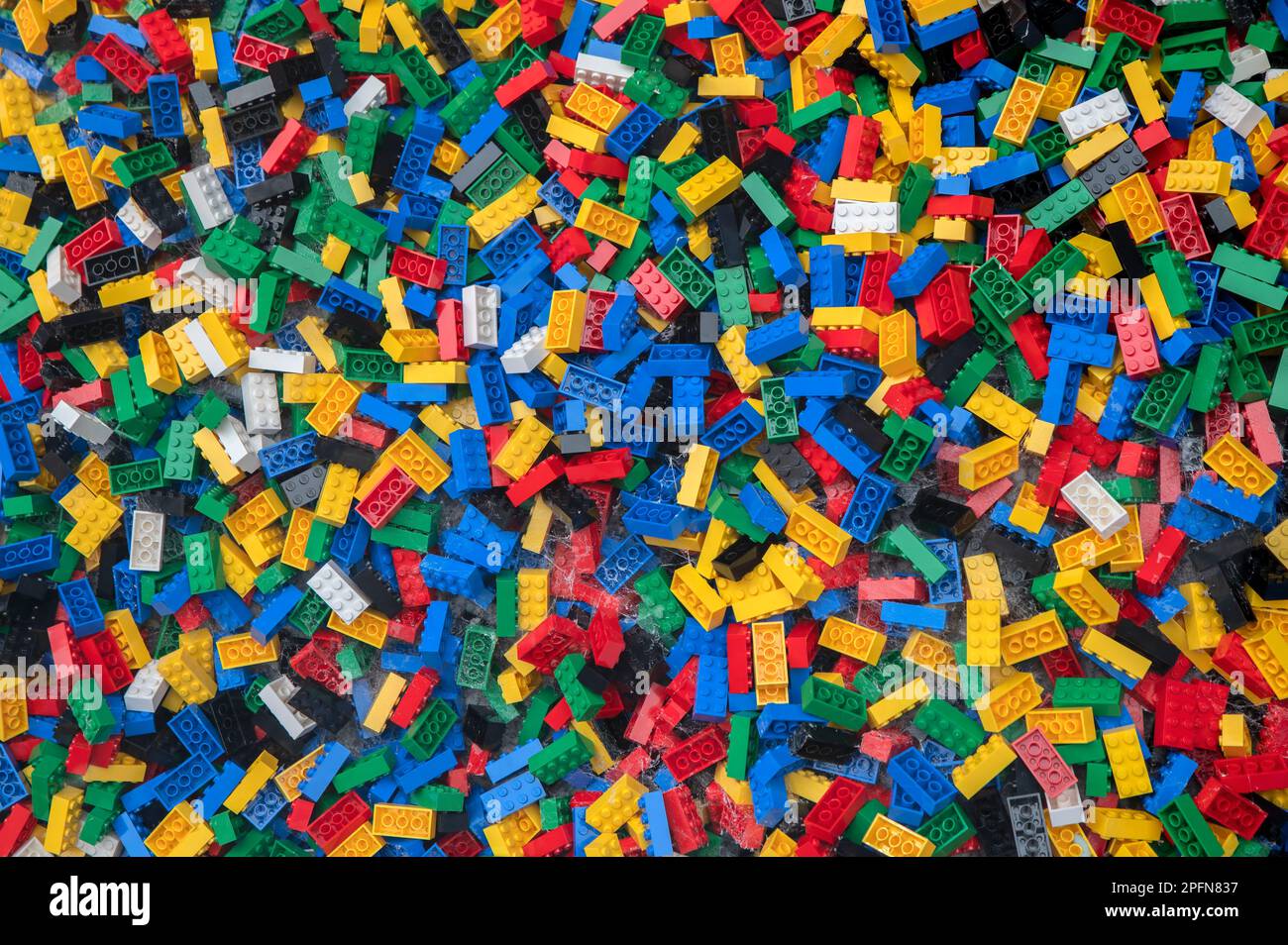 Bunch Lego Pieces At Amsterdam The Netherlands 9-11-2022 Stock Photo ...