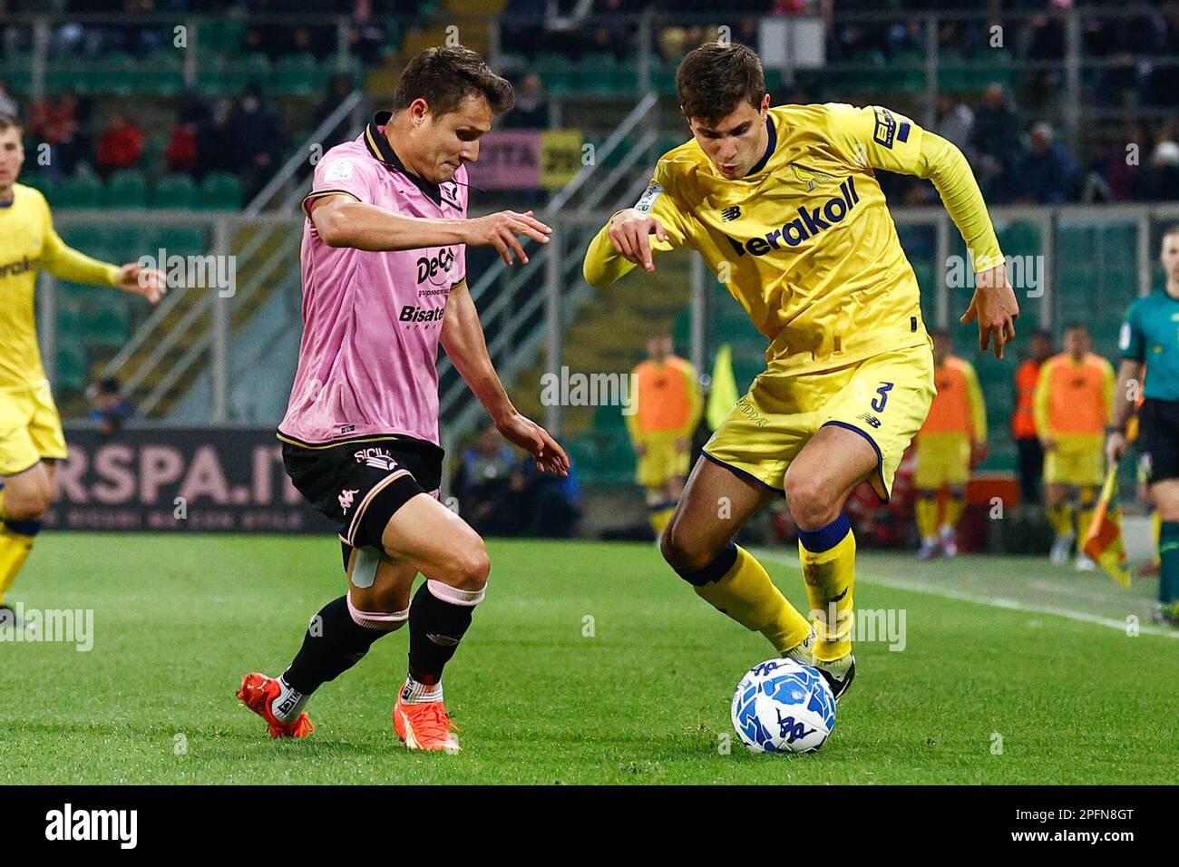 March 17, 2023, Palermo, Italy: Palermo, Italy, Renzo Barbera stadium ...