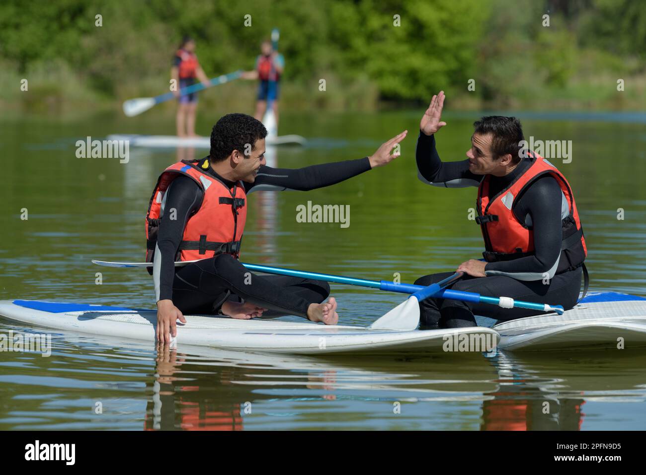 Stand up paddle boarding tour hi-res stock photography and images - Alamy